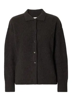 Le Kasha Ribbed Cashmere Cardigan - No