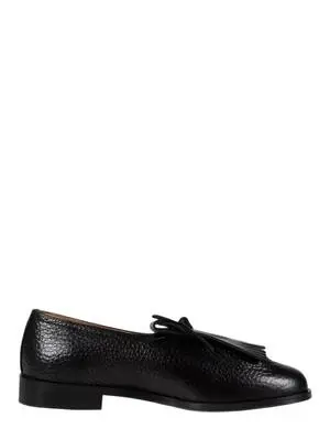 JACQUES SOLOVIÈRE PARIS Matt Kilt Fringed Loafers - Black