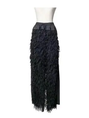 MULLER OF YOSHIOKUBO Canopy Tulle Trousers - Black