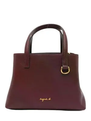 AGNES B. Christelle Tote Bag - Red