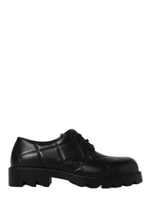 Bottega Veneta Strut Grid Lace-up Shoes - Black