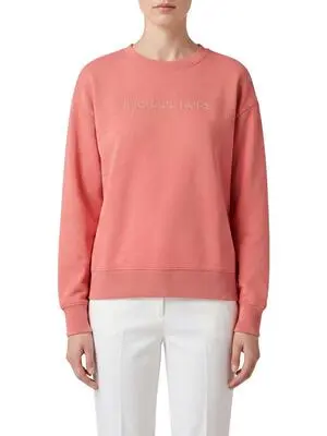 Michael Kors Cotton Crewneck Sweatshirt - Pink