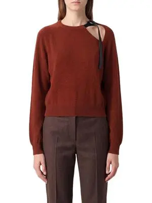 FERRAGAMO Virgin Wool And Cashmere Jumper - Brick Red