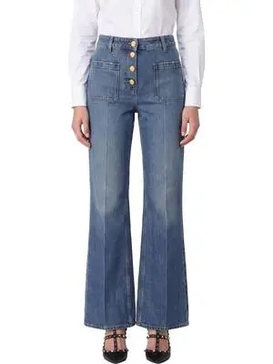 Valentino Garavani Denim Trousers - Blue