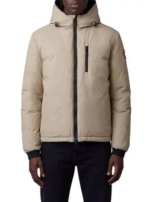 Canada Goose Canada Goose Hooded Puffer Jacket In Water-Repellent Technical Nylon Beige