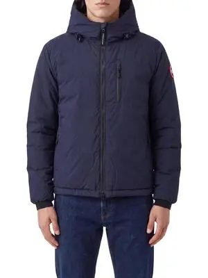 Canada Goose Canada Goose Hooded Puffer Jacket In Water-Repellent Technical Nylon Navy