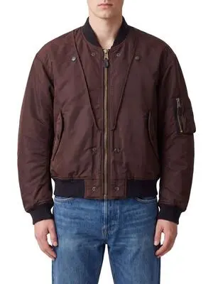 MAISON MARGIELA Reversible Nylon Bomber Jacket - Multicolor
