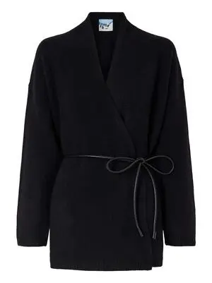 Arch4 Walmer Belted Cashmere Cardigan - Black