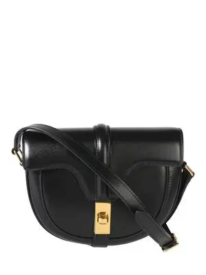 Celine Calfskin Shoulder Bag - Black