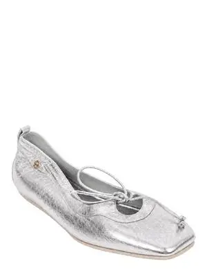 ATHENARA BY MARCELA HERNANDEZ Athenara By Marcela Hernandez Clio Metallic Square Frame Footwear