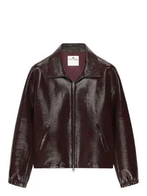 COURREGES COURRÈGES Vinyl Bomber Jacket