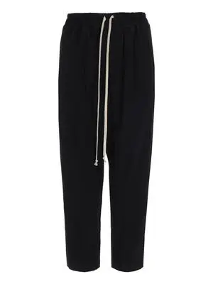 RICK OWENS Pantalone "drawstring Astaires" Cropped
