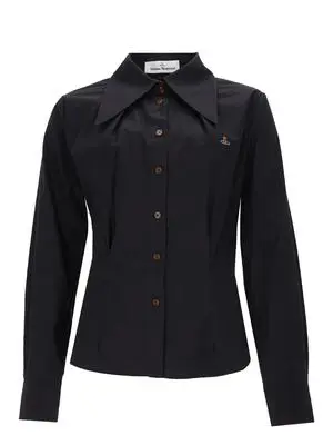 VIVIENNE WESTWOOD Vivienne Westwood Logo "Violin" Shirt Black