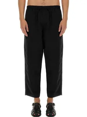 You Must Create Linen Blend Pants - Black