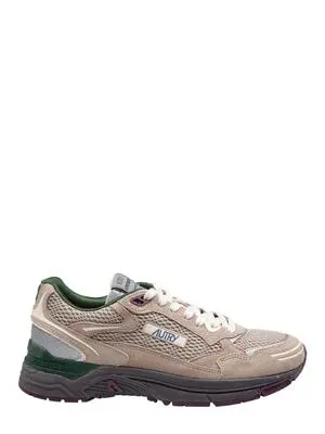 AUTRY AUTRY Hyperway Mesh-Panel Lace-Up Sneakers Multicolor