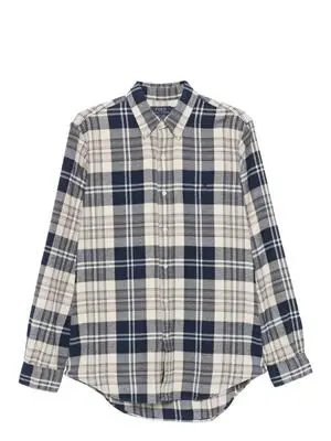 Polo Ralph Lauren Polo Ralph Lauren Checked Button-Up Shirt Gray