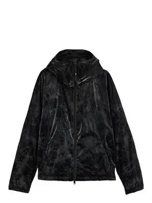 Y3 Y-3 MARBLE NYLON WINDBREAKER