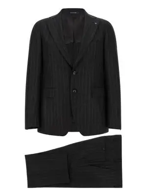 Tagliatore Pinstripe Suit - Grey
