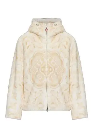 CASABLANCA Casablanca Faux-Fur Hooded Jacket