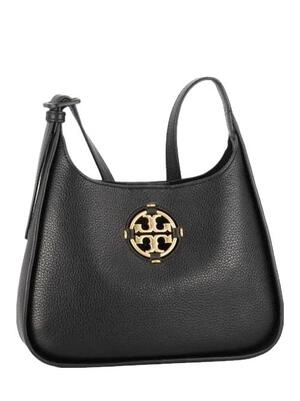 Tory Burch Miller Leather Shoulder Bag - Black