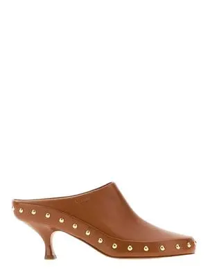 Chloé Heeled Sandal - Brown