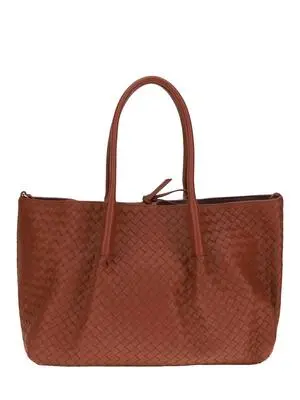 Bottega Veneta Shoulder Bag Rust