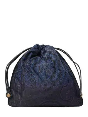Etro ETRO Mini Nylon Bucket Bag Blue