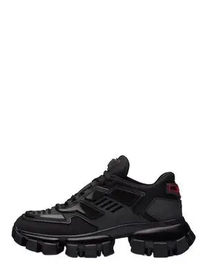 Prada Cloudbust Thunder Sneakers - Black/red