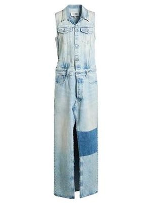 MAISON MARGIELA Maxi Dress Size Cotton - Blue