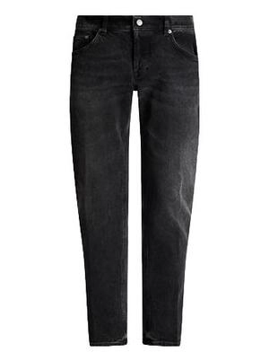 DONDUP Jeans Size Cotton, Elastane - Black
