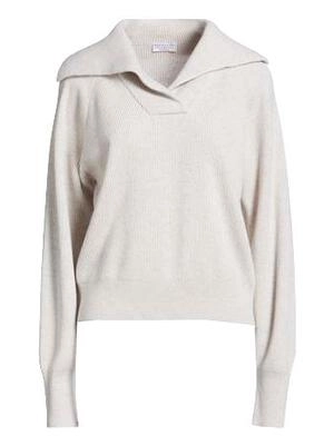 Brunello Cucinelli Sweater Light Size Cashmere, Brass, Leather - Grey