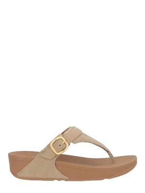 Fitflop Thong Sandal Size Leather - Beige