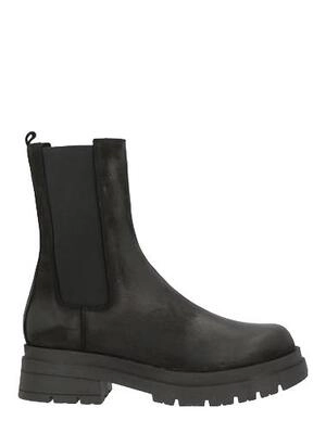 DIVINE FOLLIE Ankle Boots Size Leather - Black