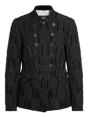 Emporio Armani Blazer Size Polyester, Viscose - Black