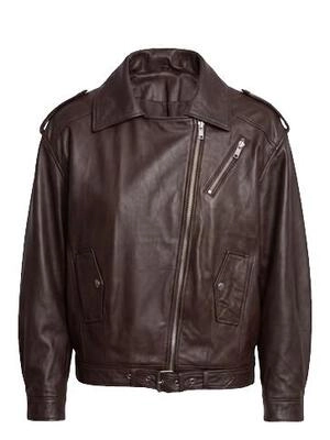 STREET LEATHERS Jacket Size Leather - Brown