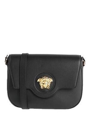 Versace Cross-body Bag Leather - Black