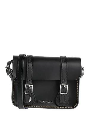 Dr. Martens 7" Leather Satchel Kiev" Cross-body Bag Cow Leather - Black