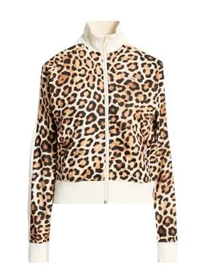 PUMA Polyester Zip Up Sweatshirt - Beige
