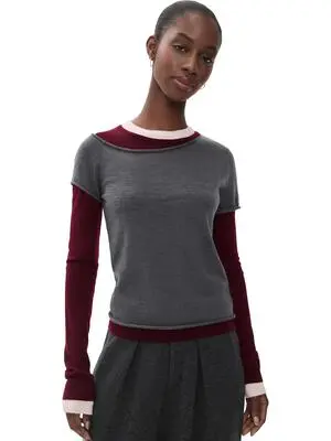 Staud Sera Sweater - Smoke Multi