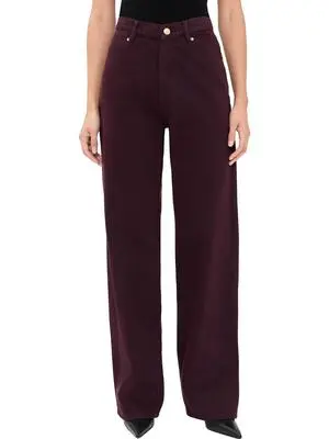DL1961 Kaylen Soft Curve High Rise Jeans - Malbec