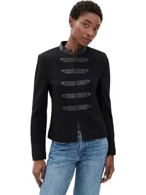 Rag & Bone Mercer Regalia Wool Blazer - Black