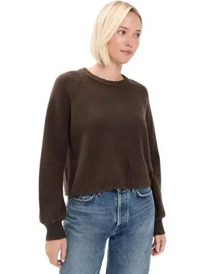 Z Supply Coming Up Sweater - Dark Chocolate