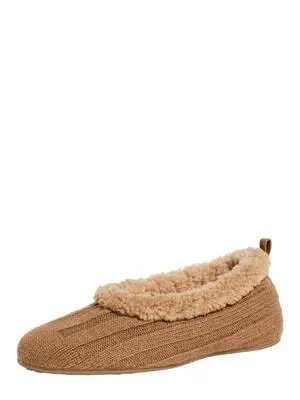 BRAVE PUDDING Bpk Lights Flats - Chestnut