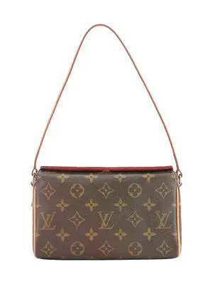 LOUIS VUITTON Recital Monogram Canvas Shoulder Bag - Brown