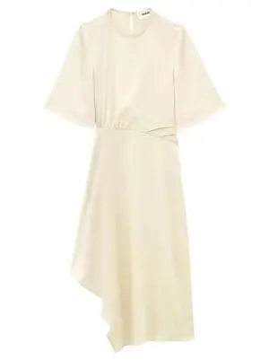 BA&SH Ba&Sh Wila Asymmetric Midi Dress