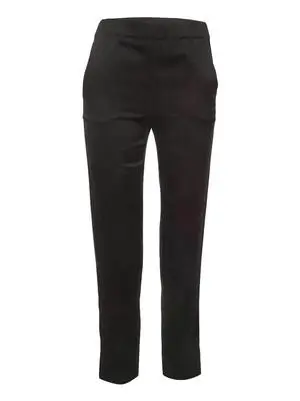 Maje Presto Striped Track Pants - Black