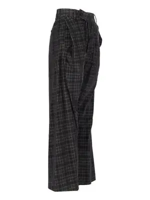 VIVIENNE WESTWOOD Straight Drunken Trousers - Grey