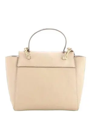 Celine Belt Bag Textured Leather Nano Shoulder Bag Neutrals