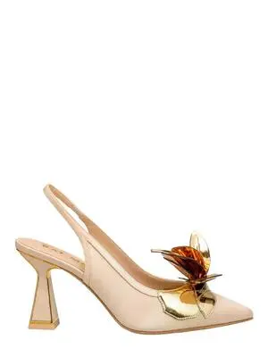 KAT MACONIE Tamannaah Slingback Pumps - Neutrals