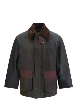 BARBOUR Patchwork Oversized Bedale Waxed Jacket